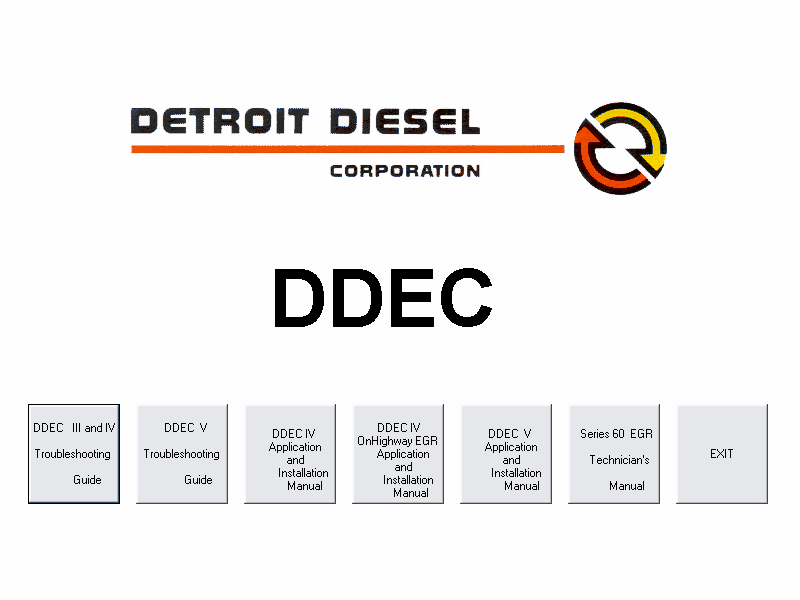 Detroit Diesel DDEC, Service Manual for Detroit Diesel DDEC 3, 4, 5 ...